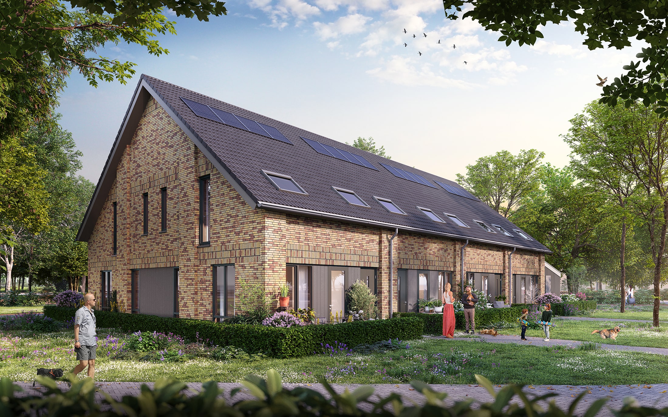 Tussenwoning - Bnr. 502 - Deelplan 5 in Aarlesche Erven in Best | Whoon