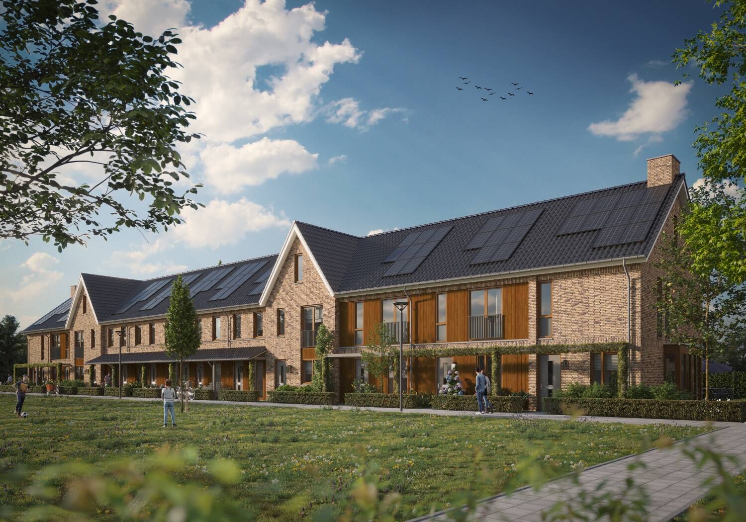 Tussenwoning - Bnr. 195 - Fase 3A in het Veld in Geffen | Whoon