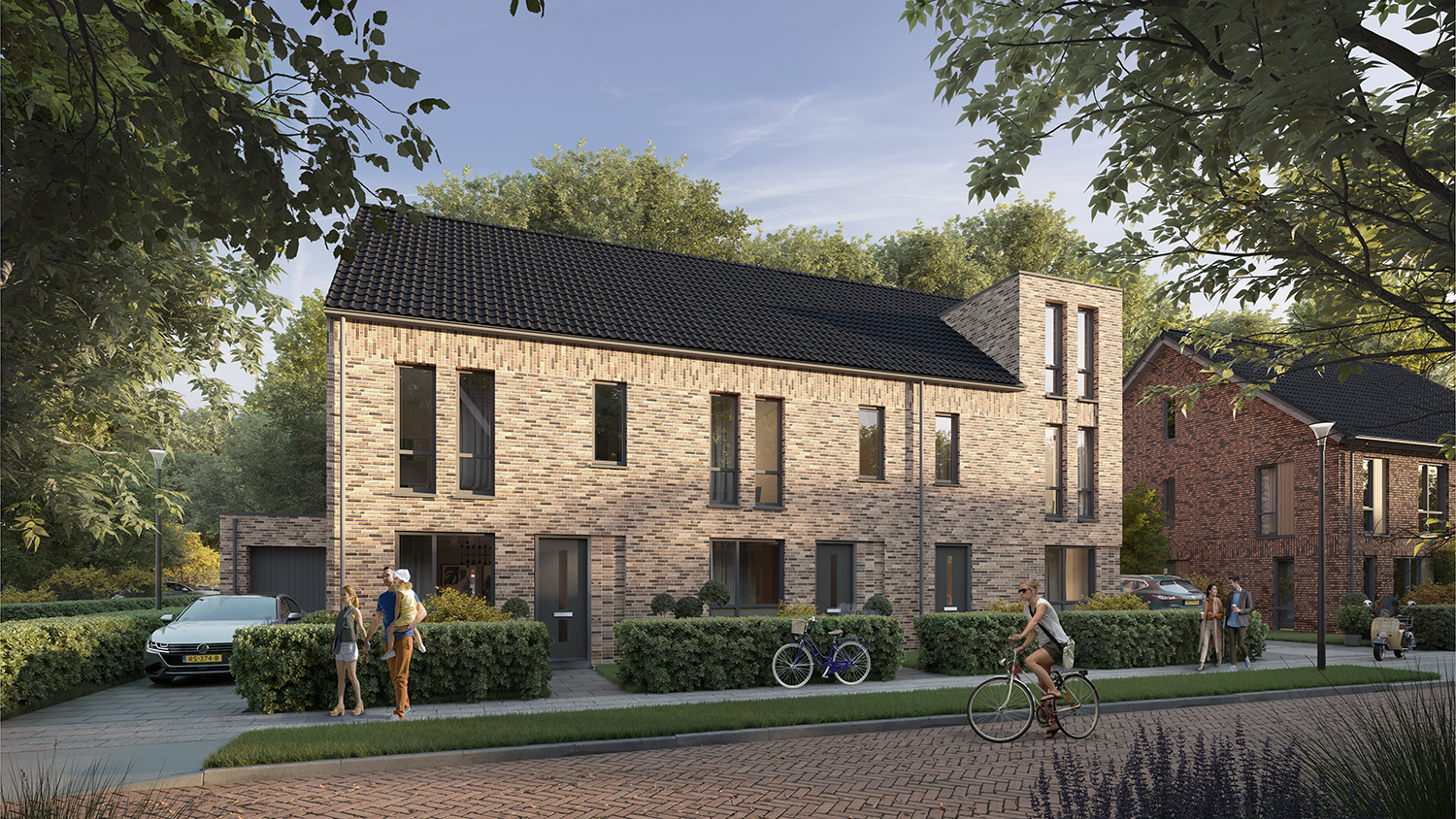 Hoekwoning - Bnr. 736 - Fase 7C-7D deel 2 in Bouverijen in Teteringen ...